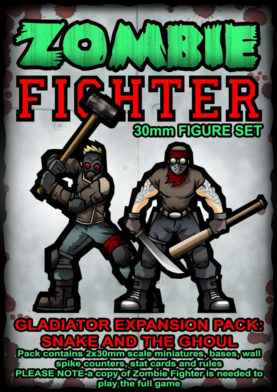 Zombie Fighter Gladiator Expansion Pack:snake And The Ghoul - DARKMOOK ...