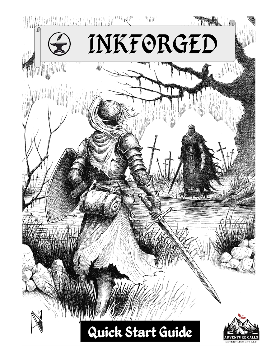 Inkforged RPG Quickstart - ACE Games | DriveThruRPG
