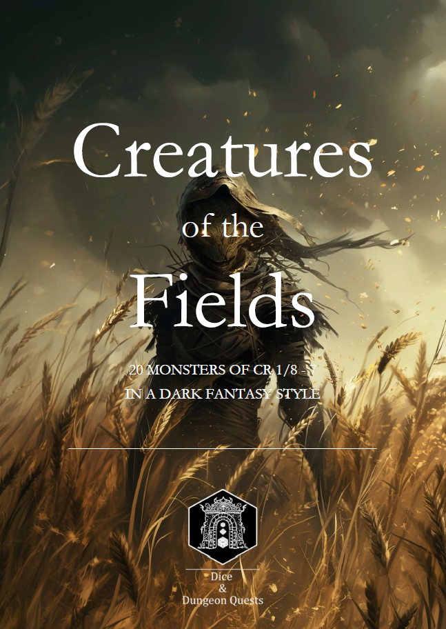 Creatures of the Fields - 20 Creatures for Fields and Farms - Dice ...