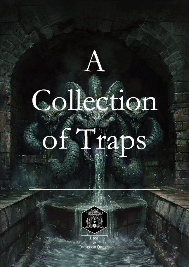 A Collection of Traps - 25 Traps to Drag and Drop into your game - Dice & Dungeon Quests | Dice ...