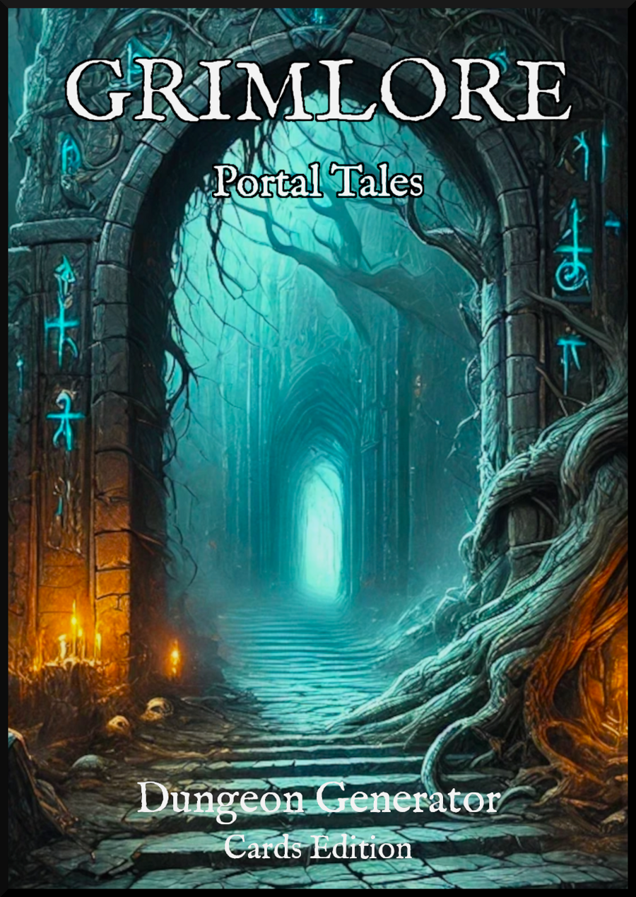 GRIMLORE Portal Tales - Dungeon Generator Deck - Total Mad Ownage ...