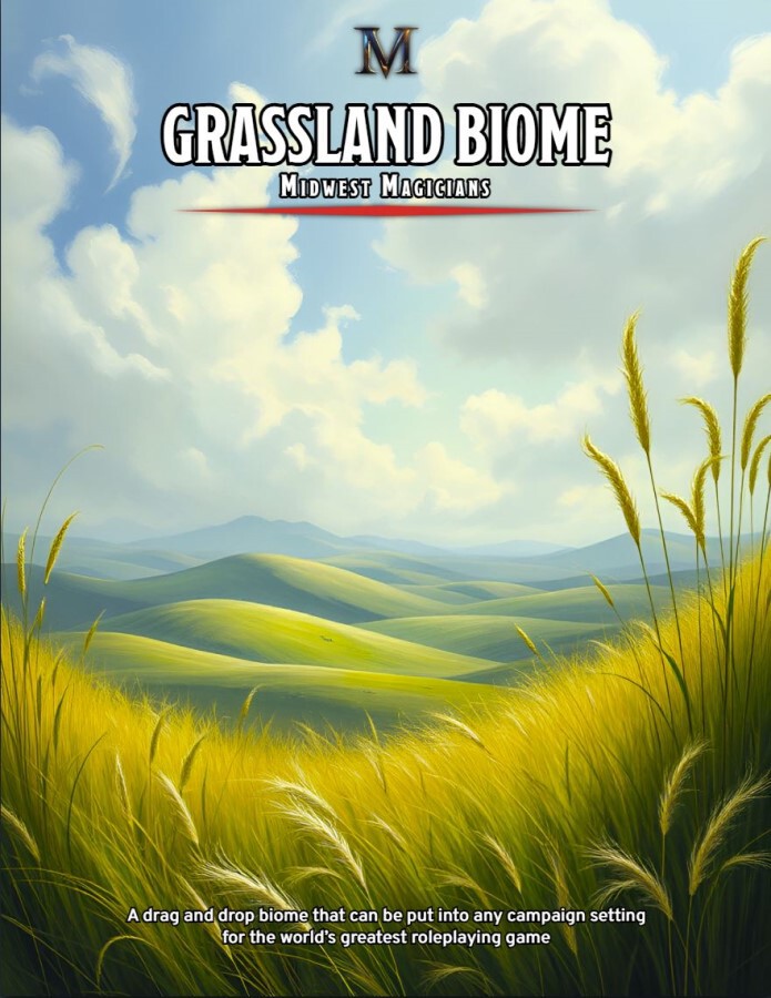 Drag-and-Drop Grassland Biome | D&D 5E Worldbuilding Content - Midwest ...