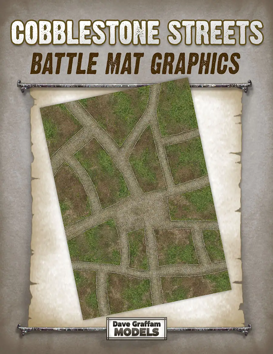 Cobblestone Streets Map - Dave Graffam Models | Fantasy & Medieval ...