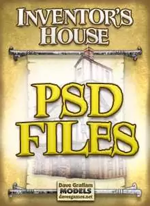 Inventor's House PSD Files - Dave Graffam Models | Fantasy & Medieval ...