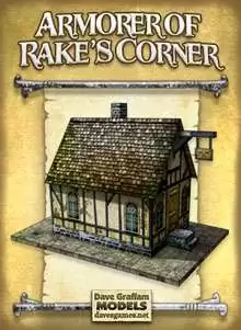 Armorer of Rake's Corner Paper Model - Dave Graffam Models | Rake's ...