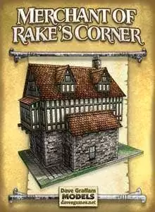 Merchant of Rake's Corner Paper Model - Dave Graffam Models | DriveThruRPG
