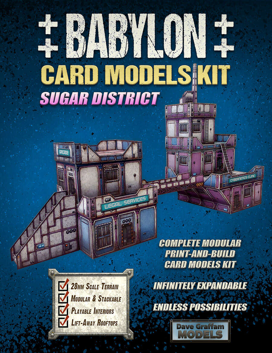 Babylon - Sugar District - Dave Graffam Models | Sci-Fi | DriveThruRPG