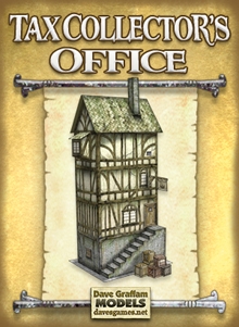 Tax Collector's Office Paper Model - Dave Graffam Models | Fantasy ...