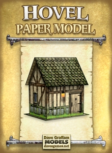 Hovel Paper Model - Dave Graffam Models | DriveThruRPG