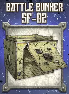 Battle Bunker SF-02 Paper Model - Dave Graffam Models | Sci-Fi ...