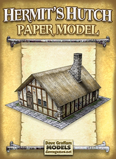 Hermit's Hutch Paper Model - Dave Graffam Models | Fantasy & Medieval ...