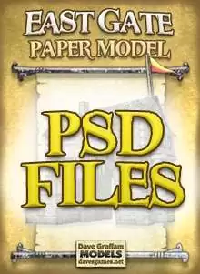 East Gate PSD Files - Dave Graffam Models | City of Gates | DriveThruRPG