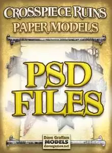 Crosspiece Ruins Set PSD Files - Dave Graffam Models | Ruins | DriveThruRPG