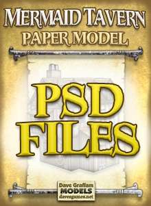 Mermaid Tavern PSD Files - Dave Graffam Models | Fantasy & Medieval ...
