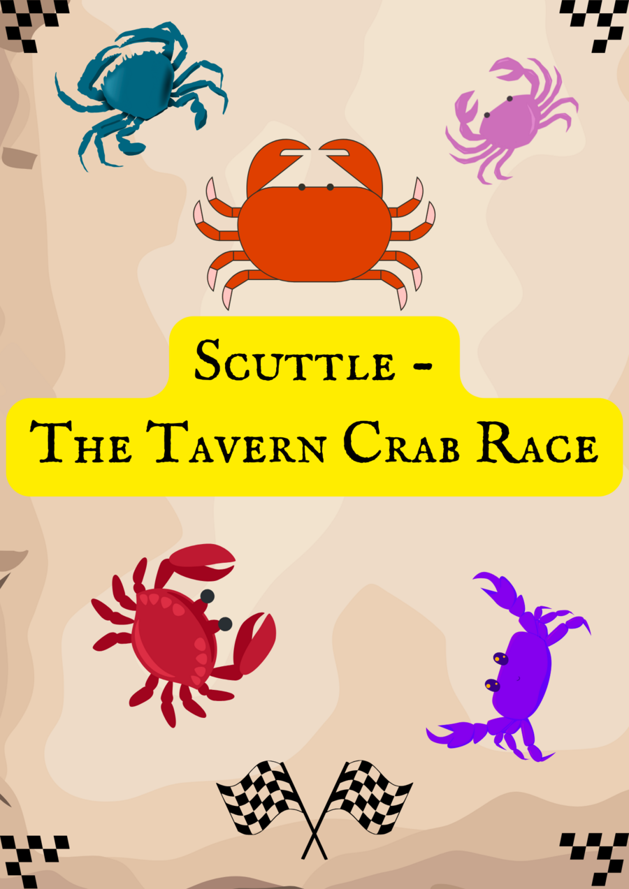 Scuttle - The Tavern Crab Race - Mantrafox Games | DriveThruRPG