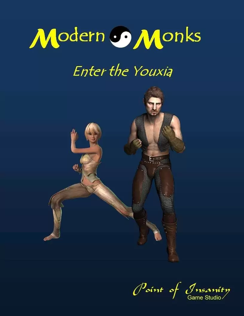 Modern Monks: Enter the Youxia - Point of Insanity Game Studio | Modern Monks | DriveThruRPG