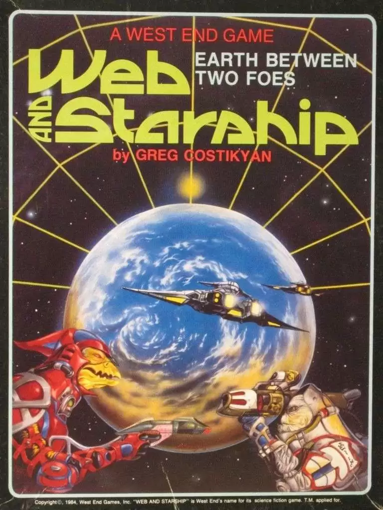 Web & Starship (1984) rulebook - Nocturnal Media | OpenD6 / West End ...