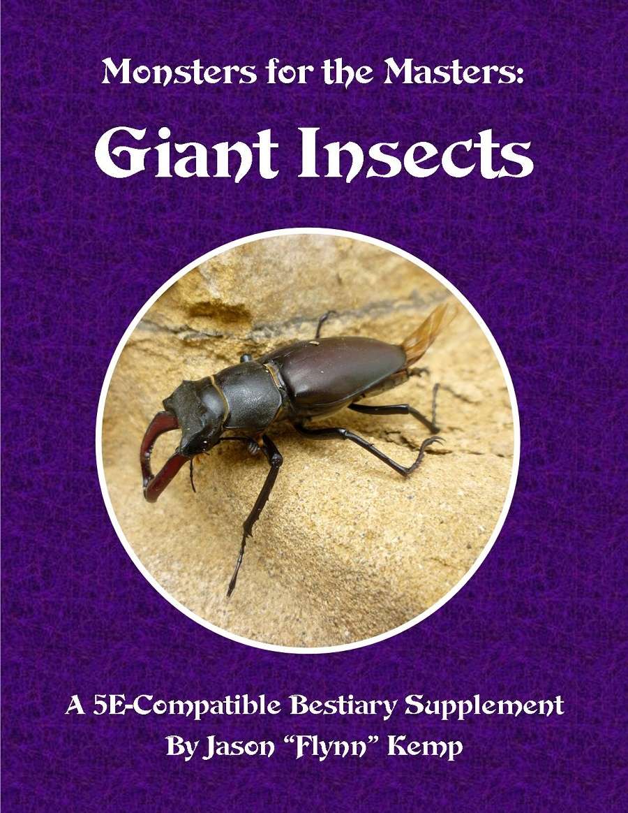 Monsters for the Masters: Great Insects - Samardan Press | Monsters for ...