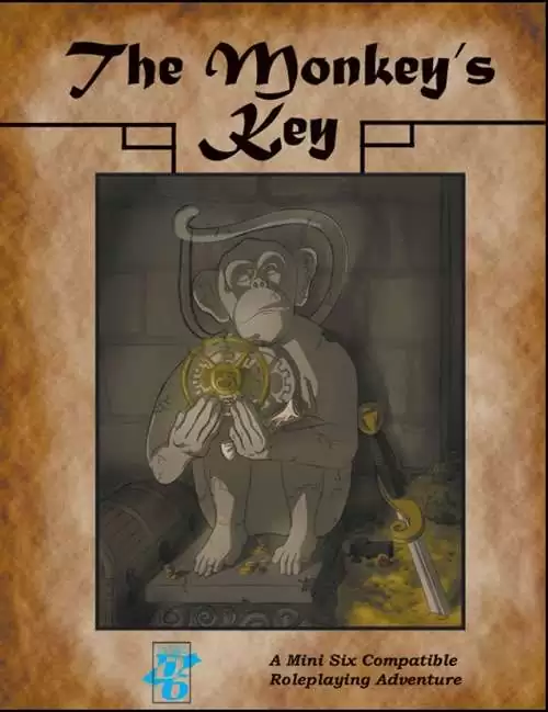 The Monkey's Key (Mini Six) - Protagonist Games | OpenD6 | DriveThruRPG