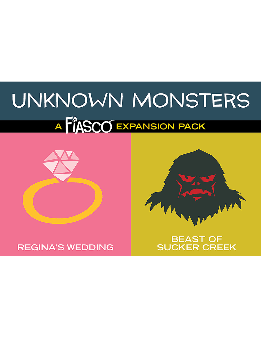 Fiasco Expansion Pack: Unknown Monsters - Bully Pulpit Games | Fiasco ...