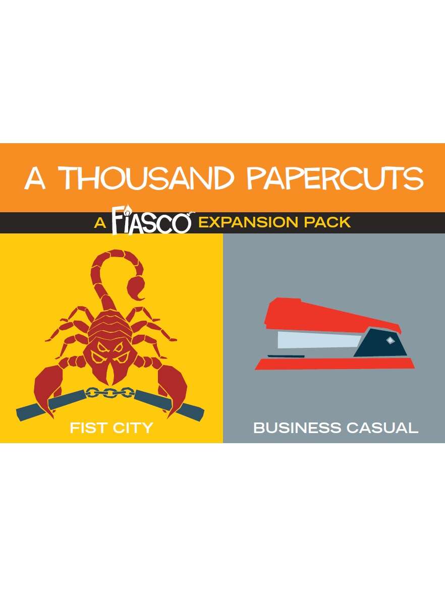 Fiasco Expansion Pack: A Thousand Papercuts - Bully Pulpit Games ...