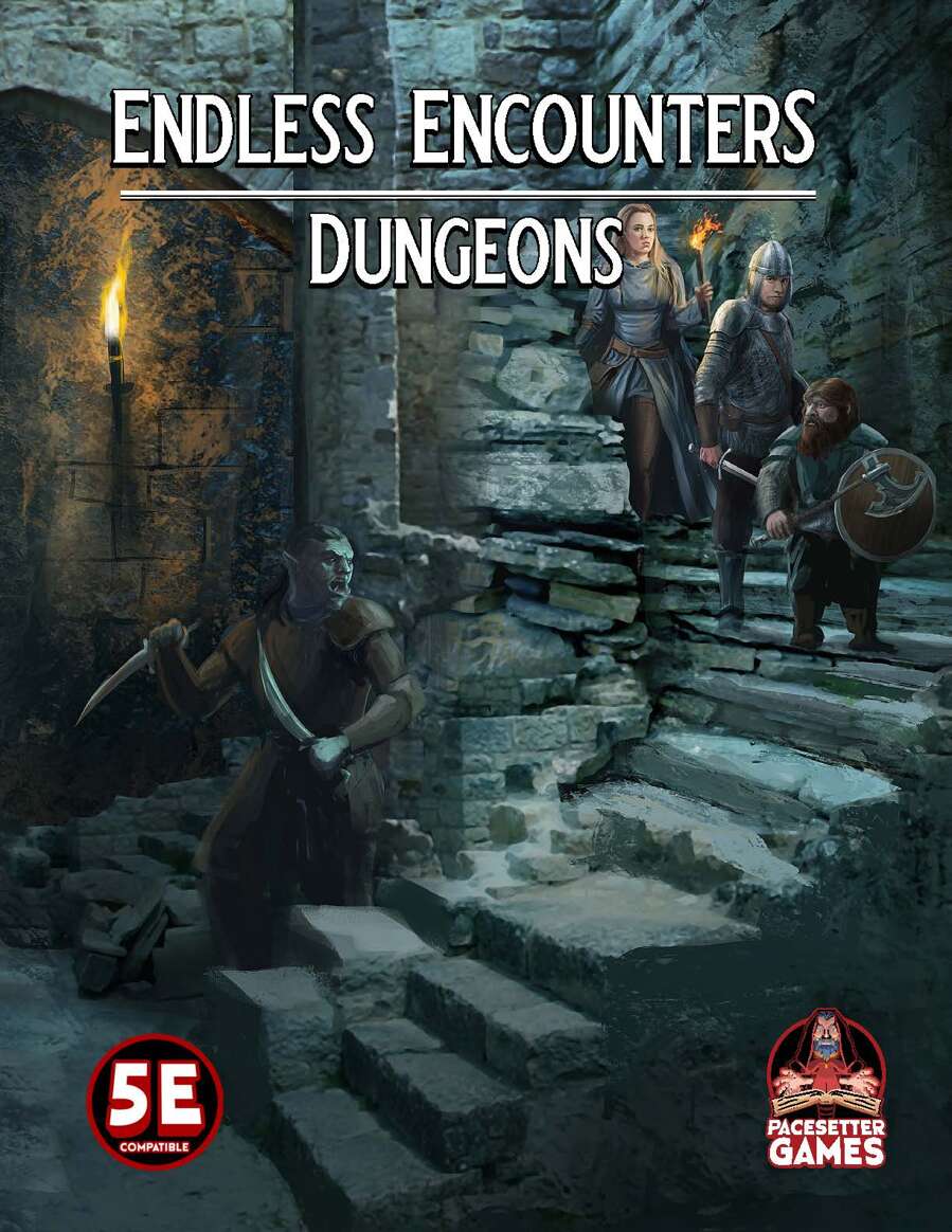 Endless Encounters: Dungeons (5e) - Pacesetter Games & Simulations ...