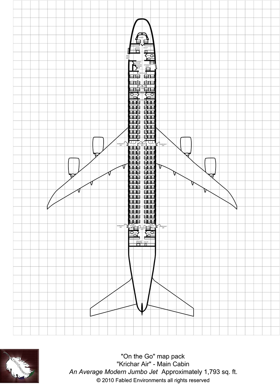Modern Floorplans: Passenger Jets - Fabled Environments | Modern ...