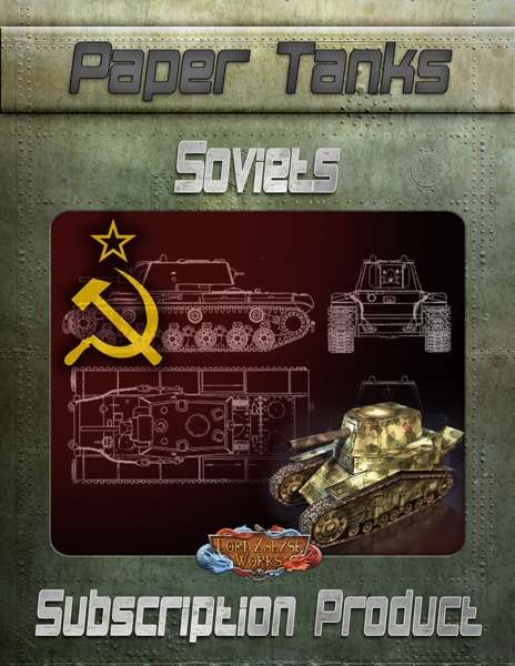 Soviet Paper Tanks - BUNDLE - Lord Zsezse Works | Paper models ...