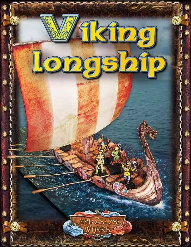Viking longship - Lord Zsezse Works | Paper models | DriveThruRPG
