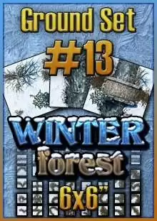 Ground set #13 - Winter forest - Lord Zsezse Works | Ground sets ...