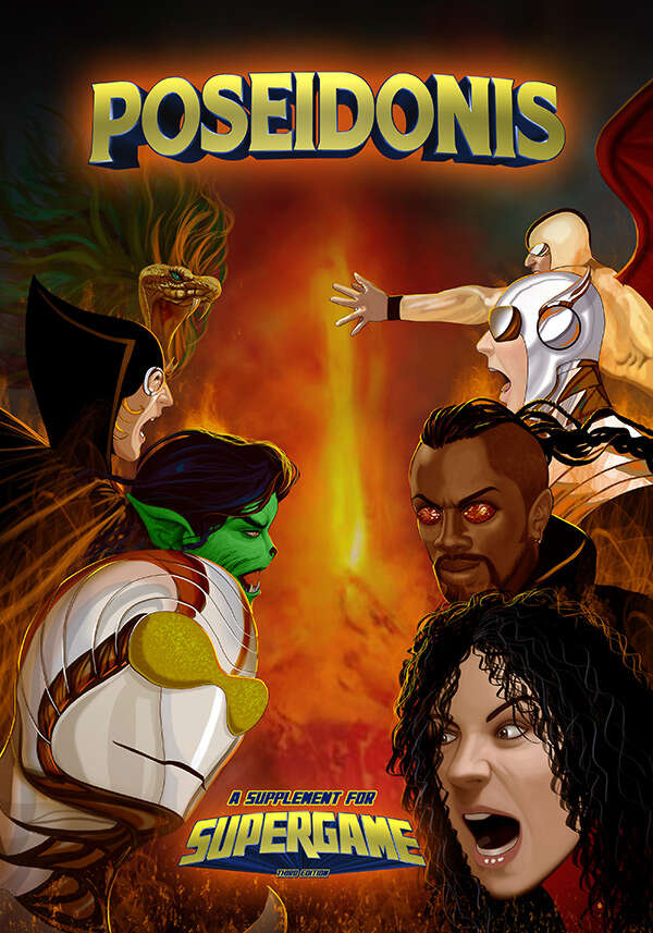 Poseidonis (Supergame 3E) - Precis Intermedia | Supergame | DriveThruRPG