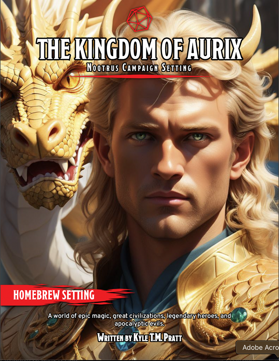 Aurix-An Epic Level Campaign Setting Guide - Noqtrus Publishing ...