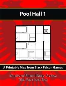 Modern Floor Plans - Pool Hall 1 - Black Falcon Games LLC | Modern ...