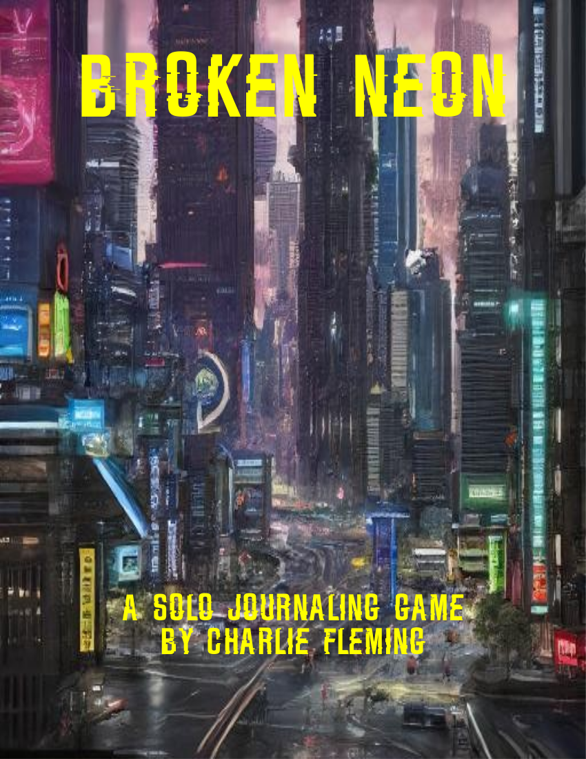 Broken Neon - Rarr! I'm A Monster Publishing | Rarr! I'm A Monster ...