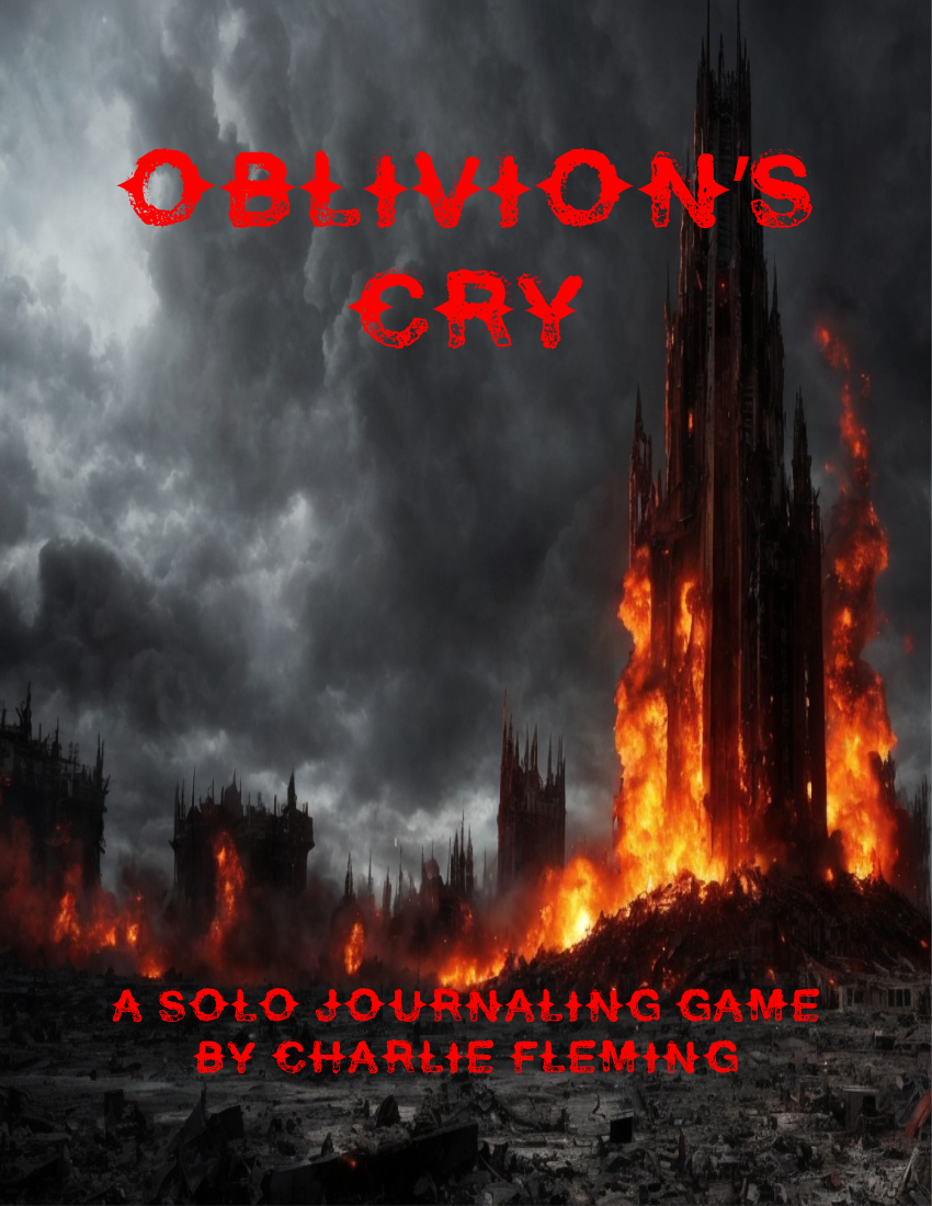 Oblivion's Cry - Rarr! I'm A Monster Publishing | Rarr! I'm A Monster Publishing | Journaling ...