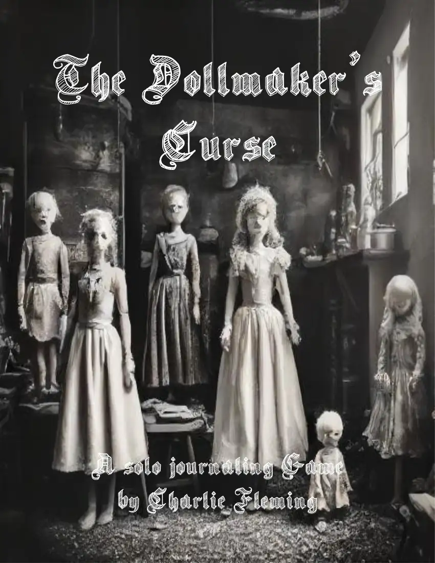 The Dollmaker's Curse - Rarr! I'm A Monster Publishing | Rarr! I'm A ...