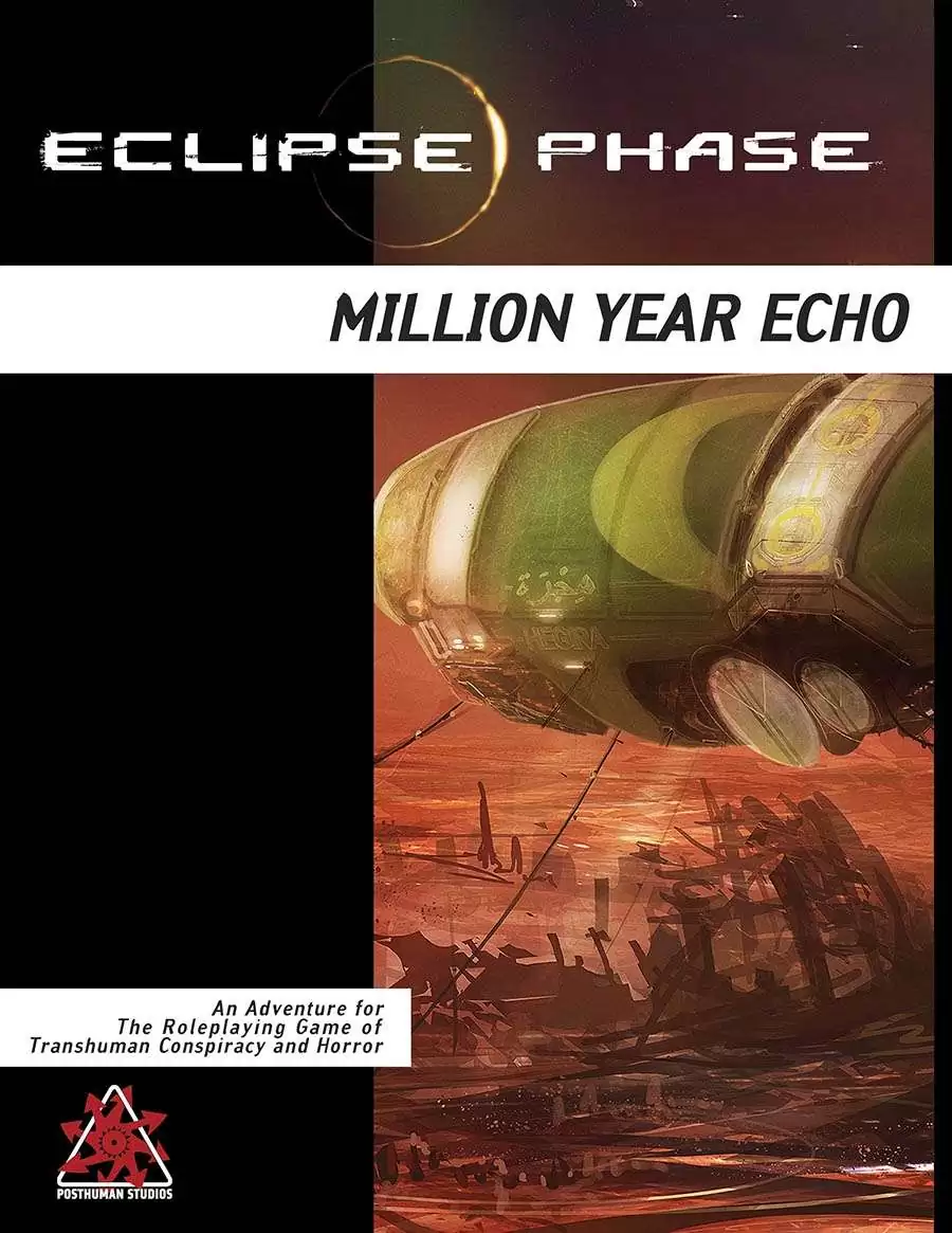 Eclipse Phase: Million Year Echo (first edition) - Posthuman Studios | Eclipse Phase | Eclipse ...