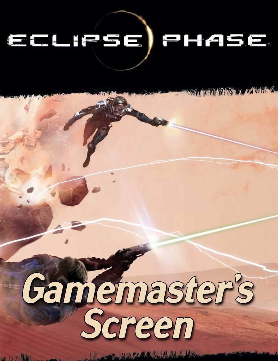 Eclipse Phase: Gamemaster's Screen (first edition) - Posthuman Studios | Eclipse Phase | Eclipse ...