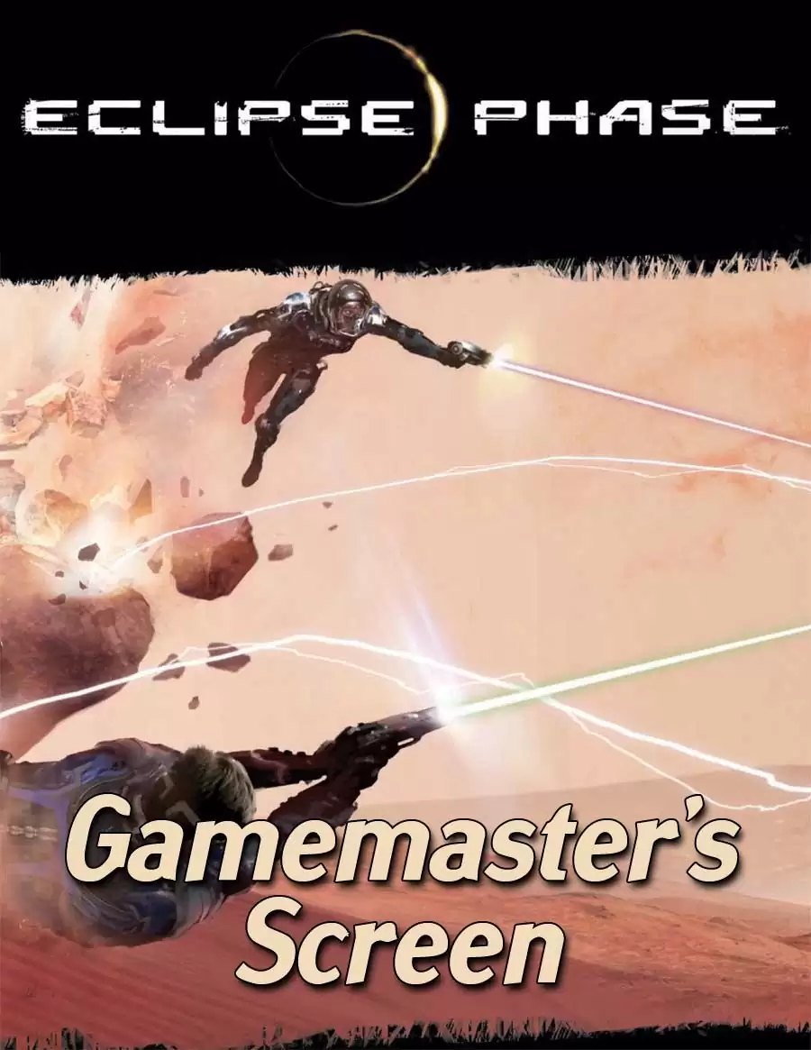 Eclipse Phase: Gamemaster's Screen (first edition) - Posthuman Studios | Eclipse Phase | Eclipse ...