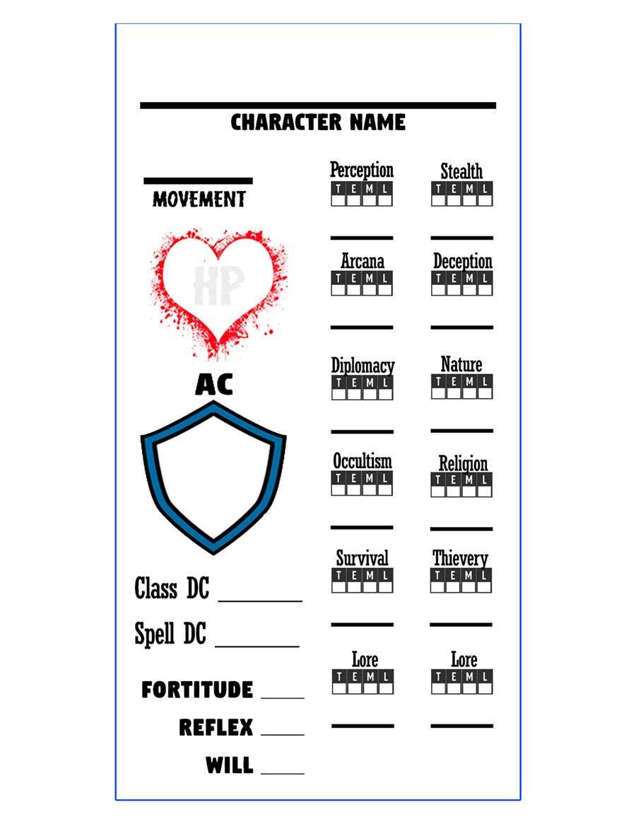 Secret Roll Tracker Pathfinder 2nd Edition - Games By Pixie LLC ...