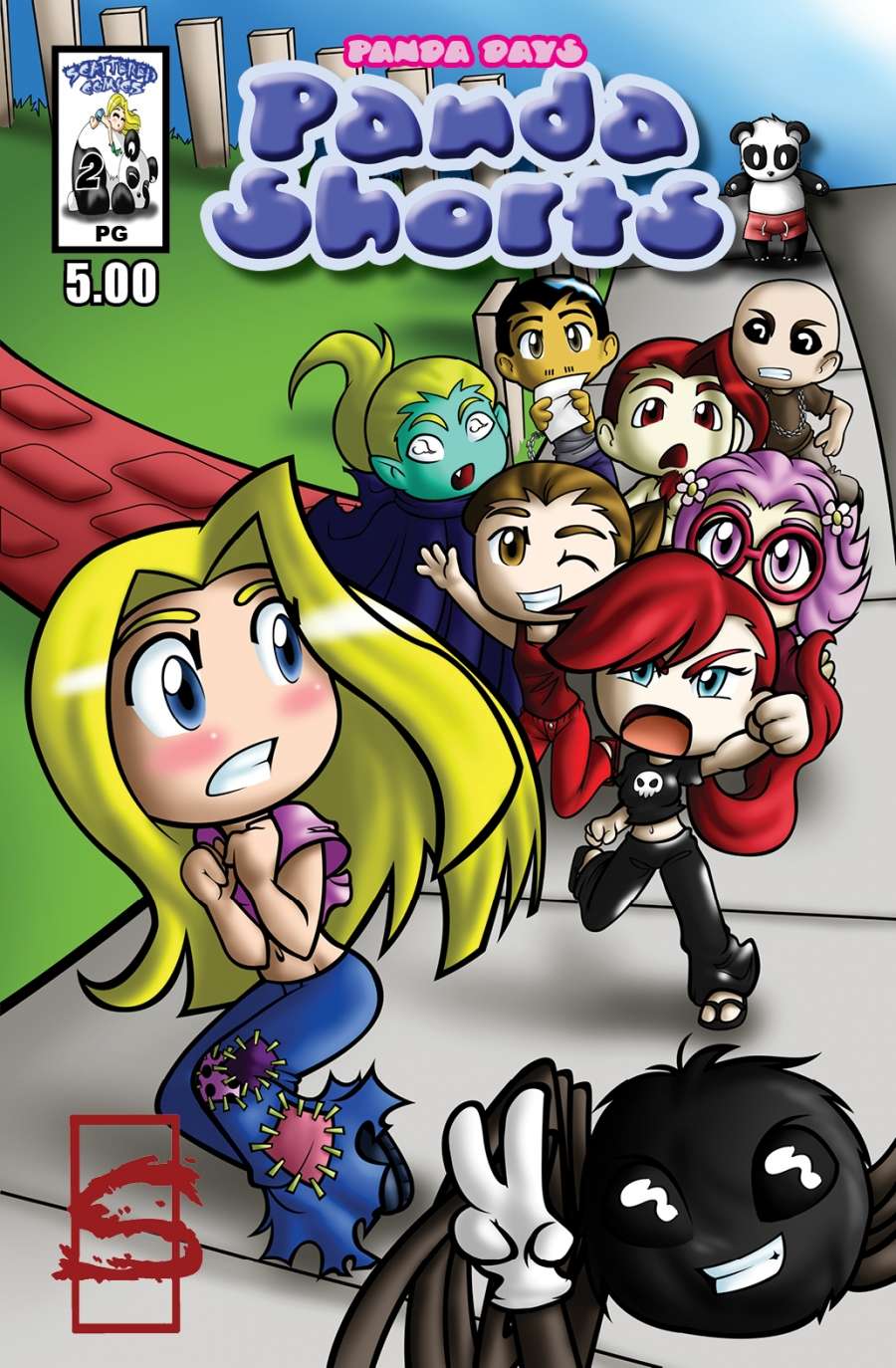 Panda Shorts #2 - Scattered Comics | DriveThruRPG