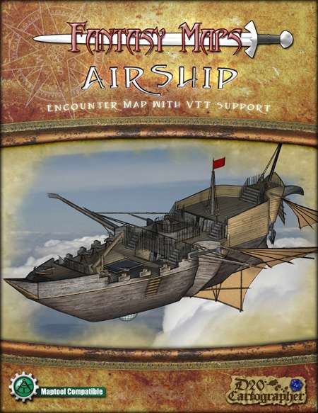 Fantasy Maps: Airship Map Pack - D20 Cartographer | Fantasy Maps ...