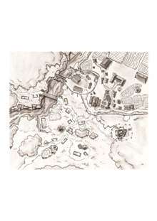 Village Map: Plague Village - Raging Swan Press | Stock Art | Village ...