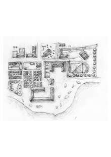 Village Map: Mining Village - Raging Swan Press | Stock Art | Village ...