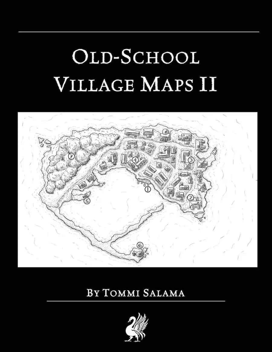 Old-School Village Maps II - Raging Swan Press | Stock Art | Maps ...