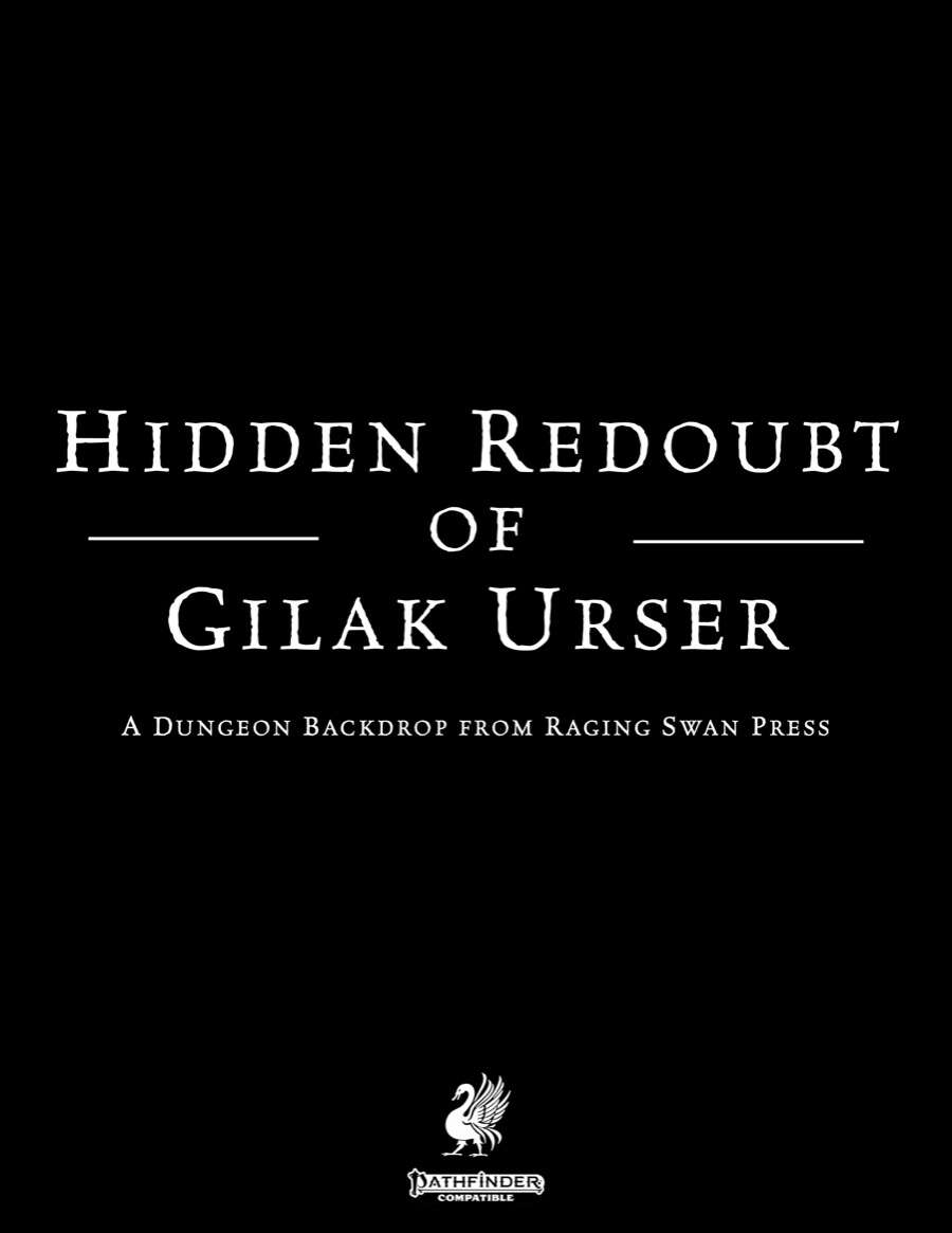 Dungeon Backdrop: Hidden Redoubt of Gilak Urser (P2) - Raging Swan ...