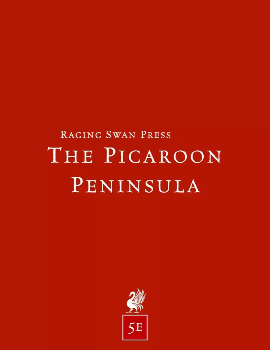 The Picaroon Peninsula (5e) - Raging Swan Press | Print | Designed for ...