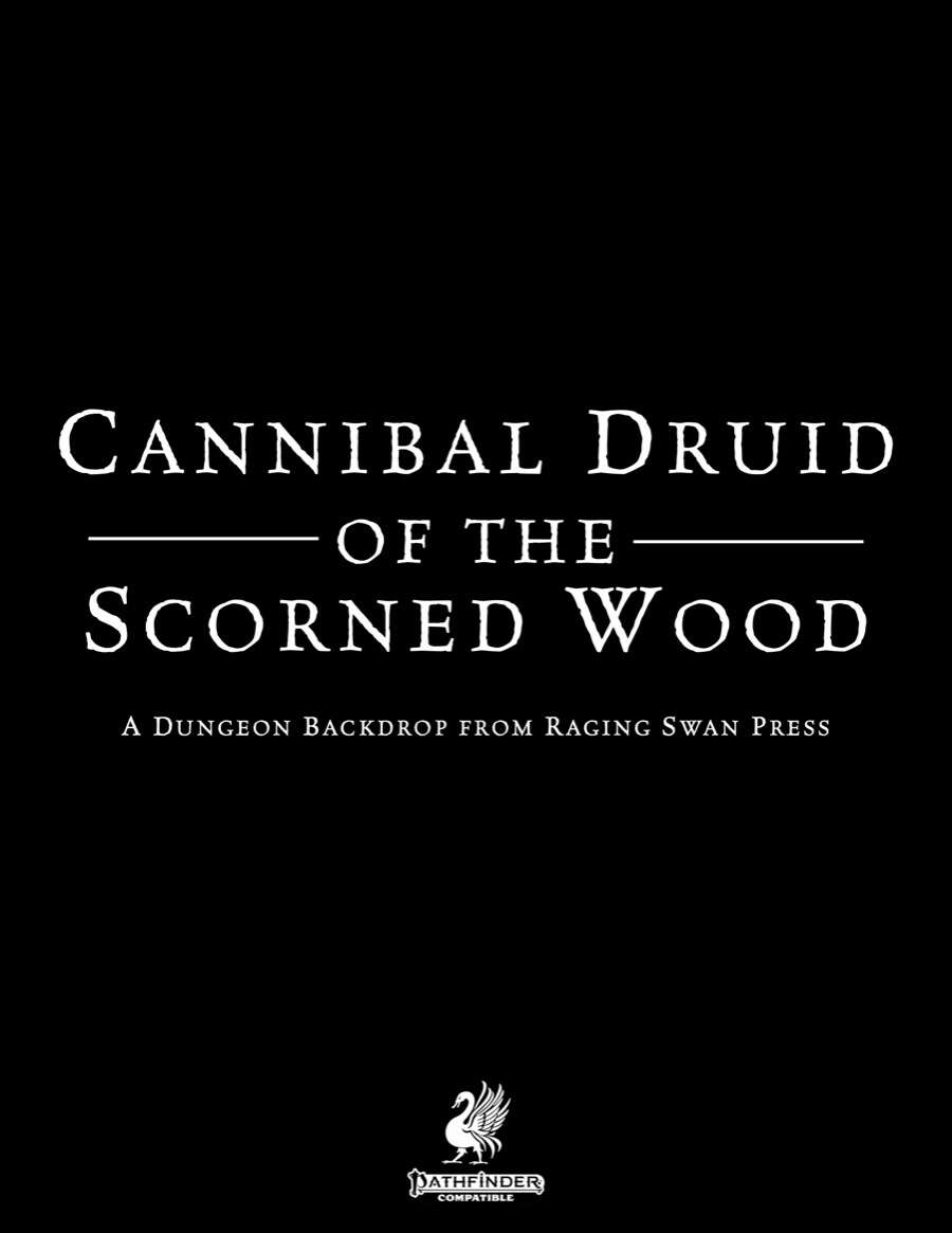 Dungeon Backdrop: Cannibal Druid of the Scorned Forest (P2) - Raging ...