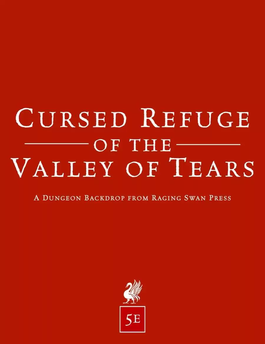 Dungeon Backdrop: Cursed Refuge of the Valley of Tears (5e) - Raging ...