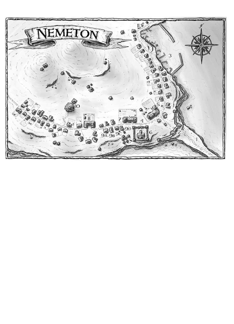Village of Nemeton: First Look - Raging Swan Press | Designed for 5e | Citadel on the ...